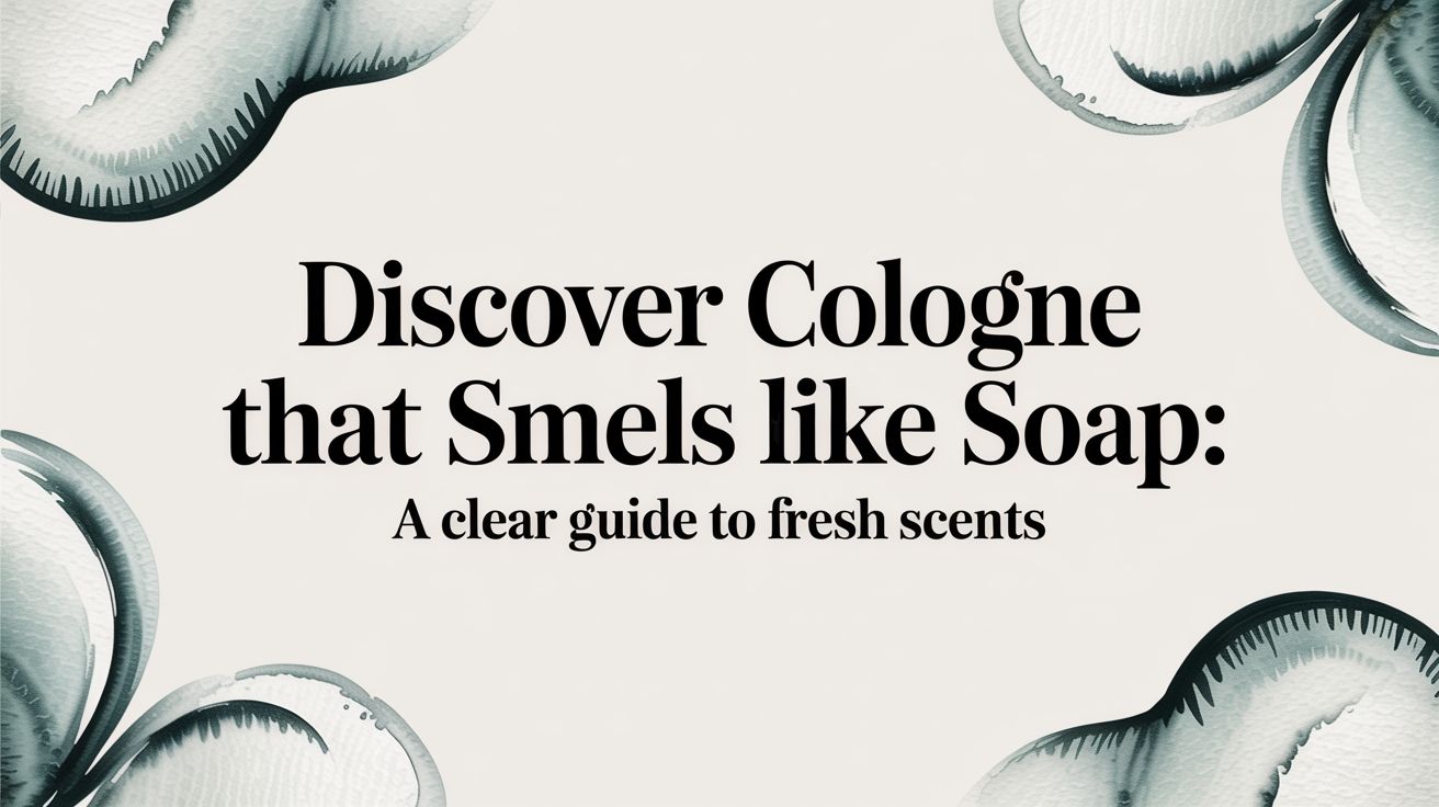 Discover cologne that smells like soap: A Clear Guide to Fresh Scents ...