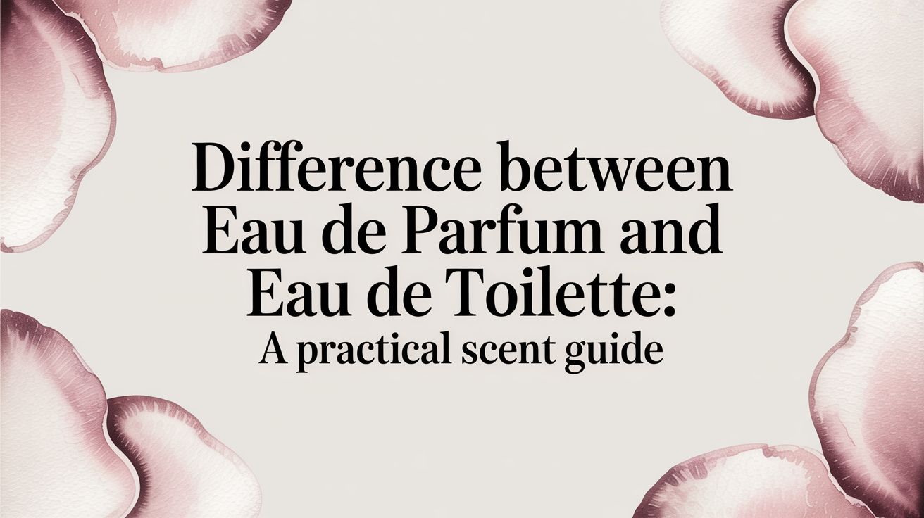 Difference between eau de parfum and eau de toilette: A Practical Scen ...