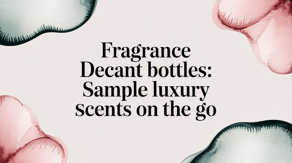 Fragrance Decant Bottles: Sample Luxury Scents On The Go ...