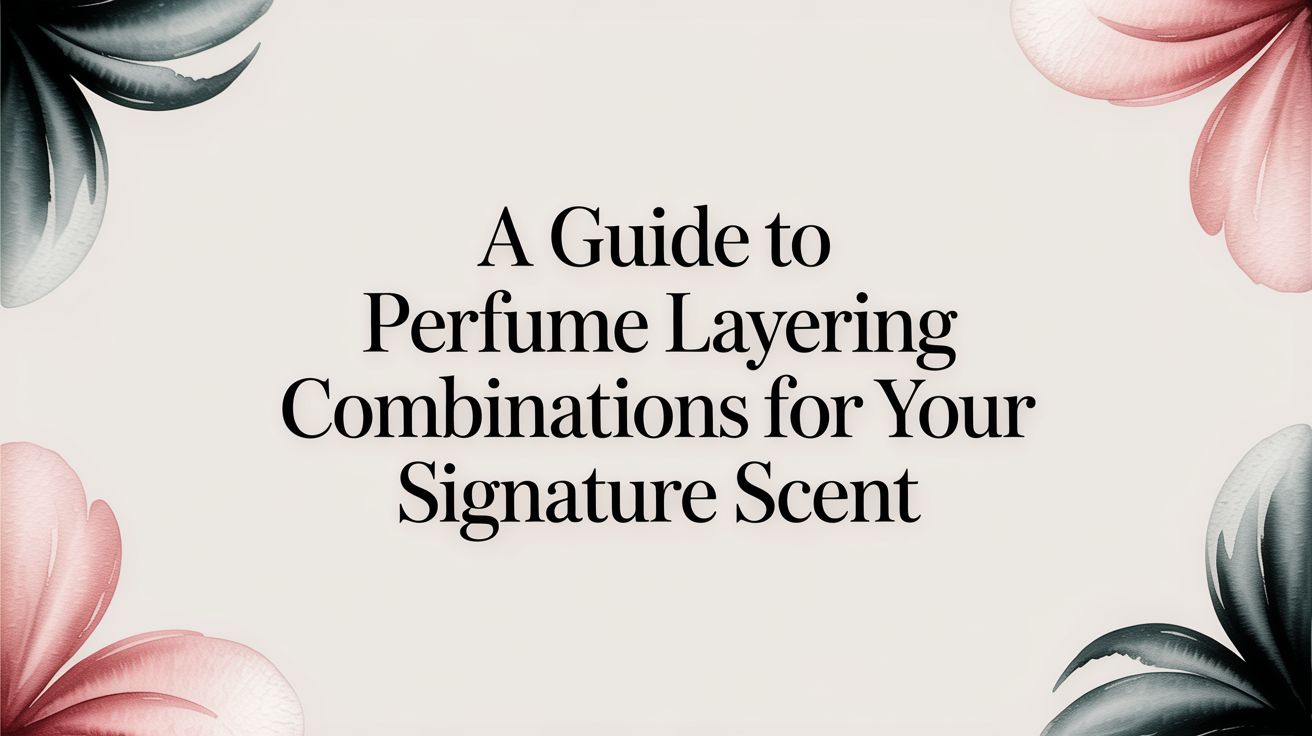 A Guide to Perfume Layering Combinations for Your Signature Scent ...