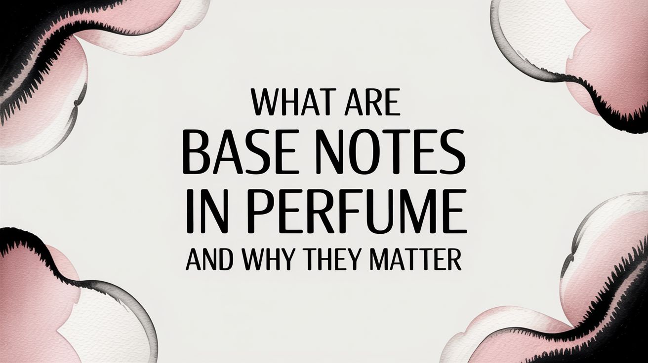 What Are Base Notes in Perfume and Why They Matter – Fragrancelord.com