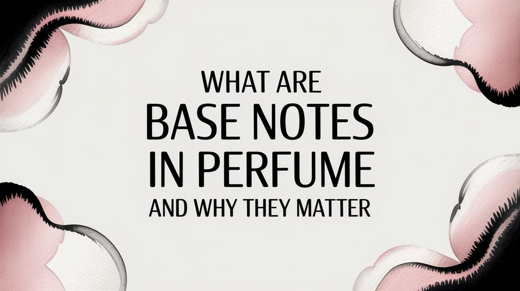 What Are Base Notes in Perfume and Why They Matter – Fragrancelord.com