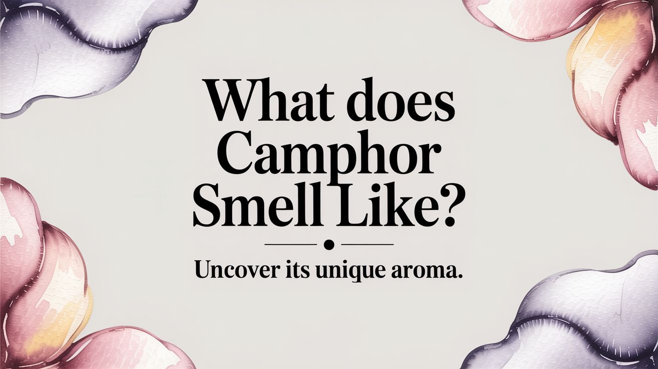 What Does Camphor Smell Like? Uncover Its Unique Aroma in 2026 ...